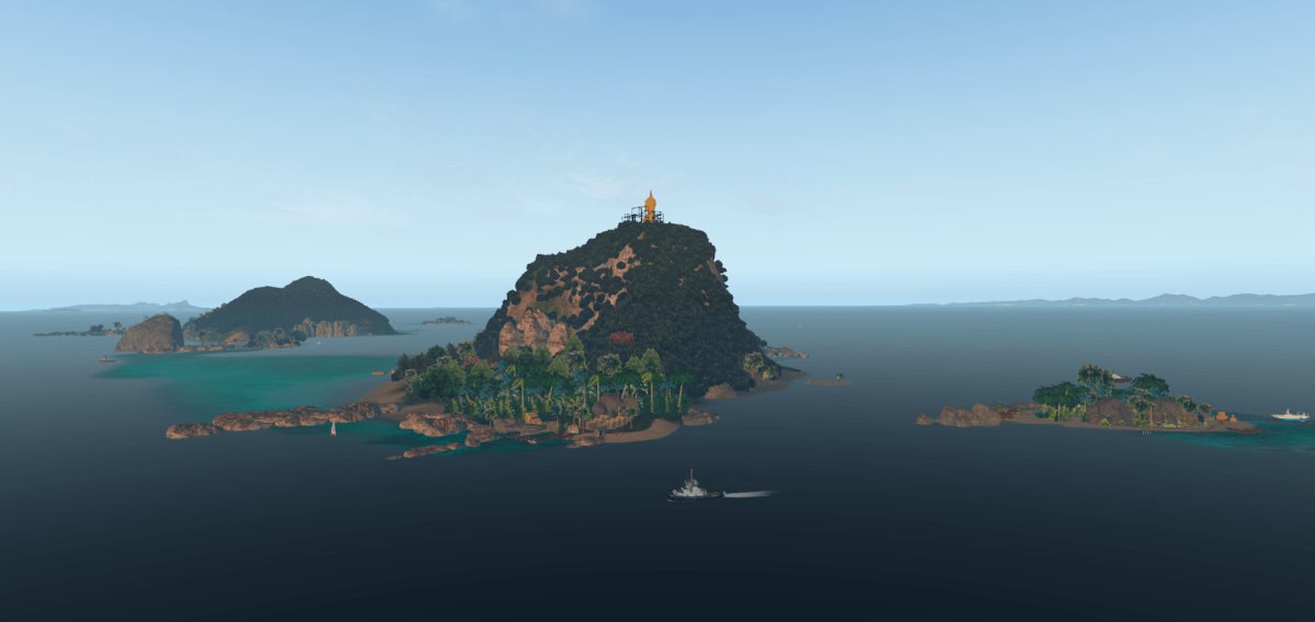 Poda Group Islands Mesh and Scenery – Maps2XPlane