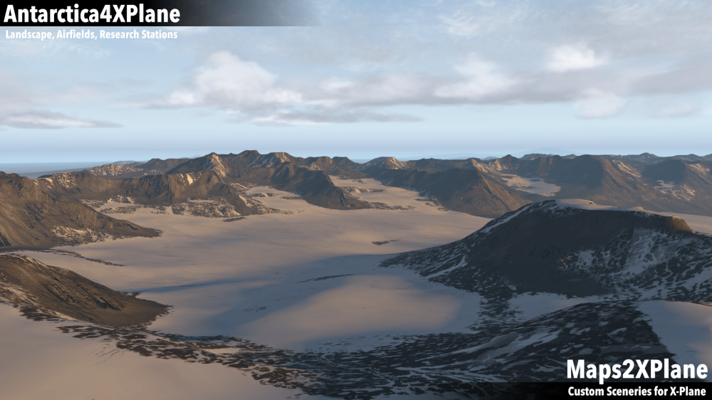 Antarctic Sceneries – Maps2XPlane
