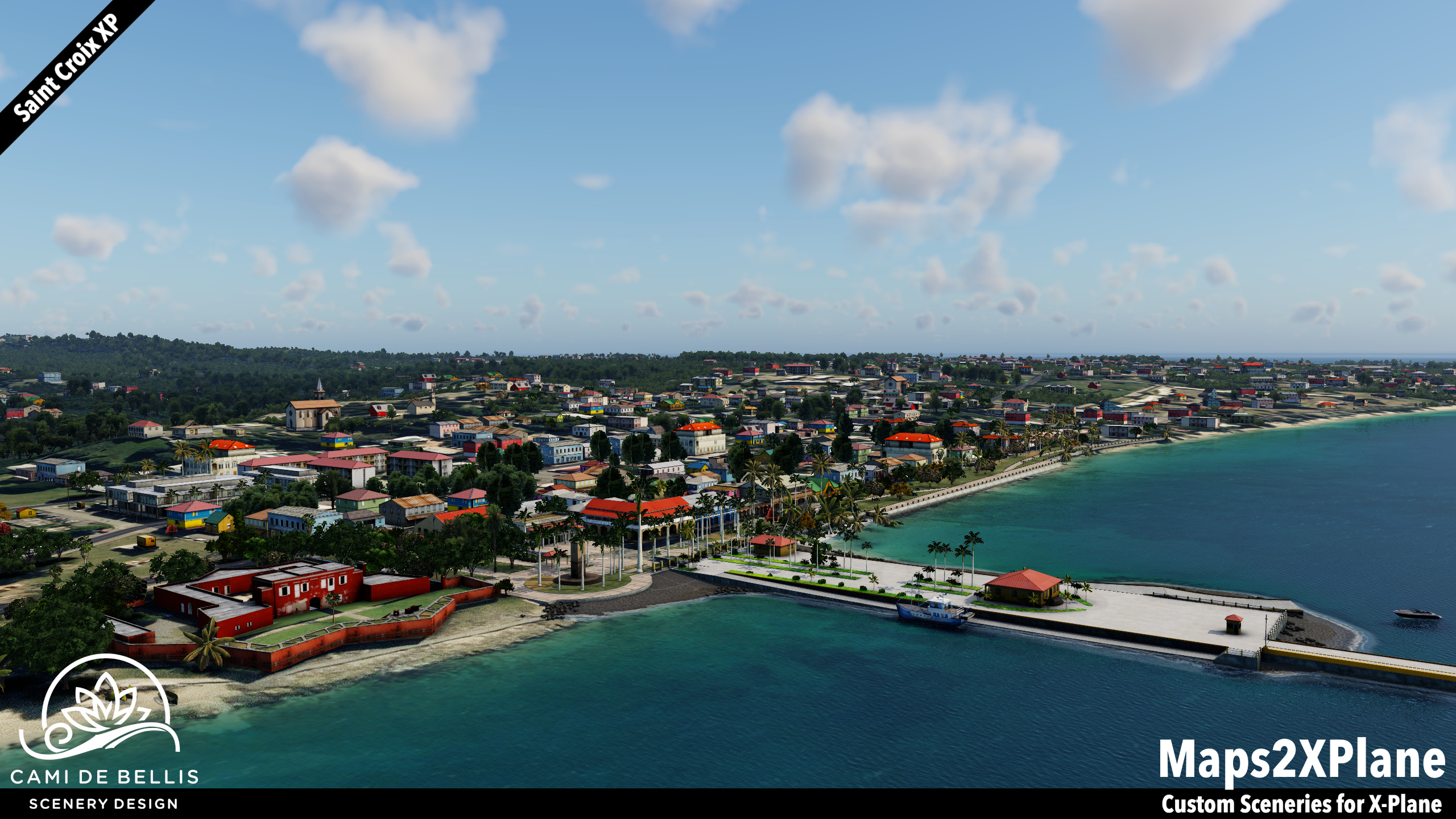 XP12-Update of Saint Croix XP – Maps2XPlane