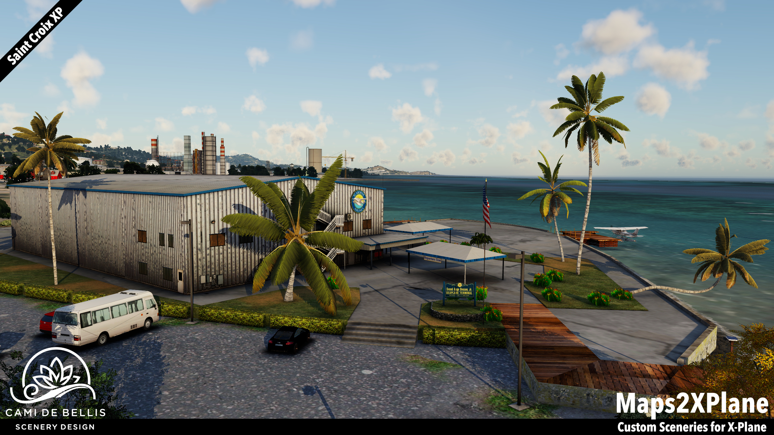 XP12-Update of Saint Croix XP – Maps2XPlane